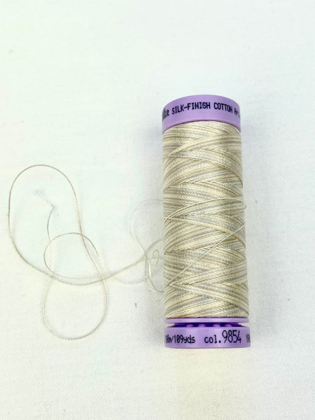 Small Oat Variegated Mettler Thread 9854 - 100m – Abigail Mill
